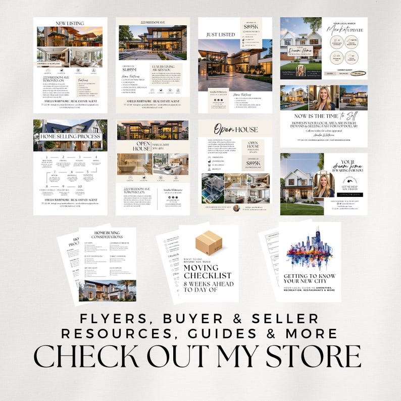 Preparing Your Home to List Timeline Seller Guide Listing Template Pre ...