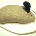 Handmade Hemp Catnip Mouse Toy - Etsy