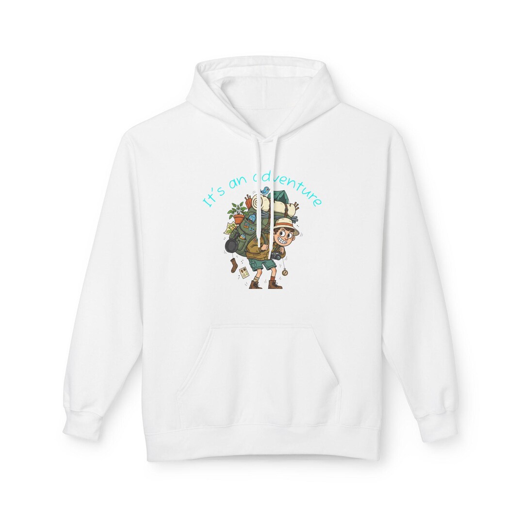 Overloaded Packpacker Hoodie | Outdoor Hiking Graphic Hoodie - Etsy