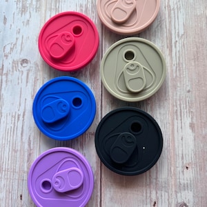 Silicone Tab Lid for 16oz Libby Can Cups - Etsy