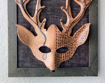 Rune Mask - Etsy