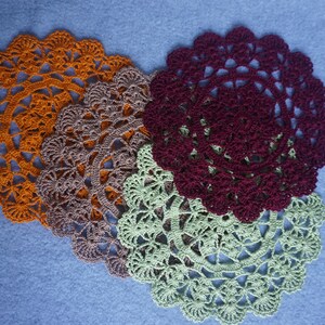 Fall, Halloween and Thanksgiving Doilies (4 Inches, 8 Inches and 12 ...