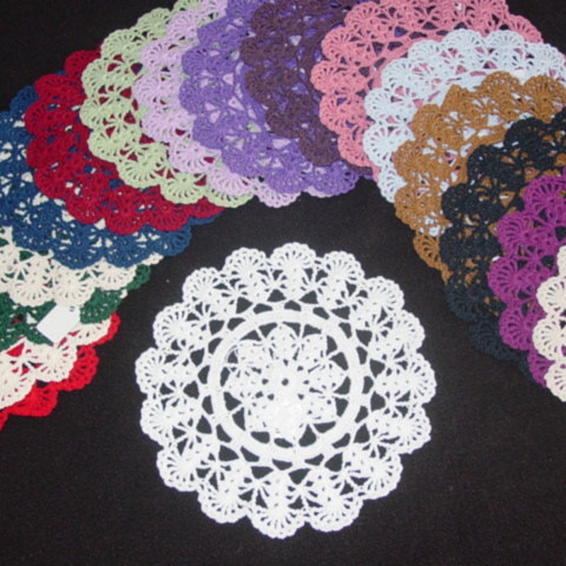 Handmade Doilies - Etsy