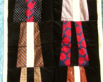 Necktie quilt | Etsy