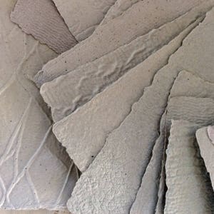Gray Handmade Paper - Shades of Grey - Pick the Amount - Recycled Paper ...