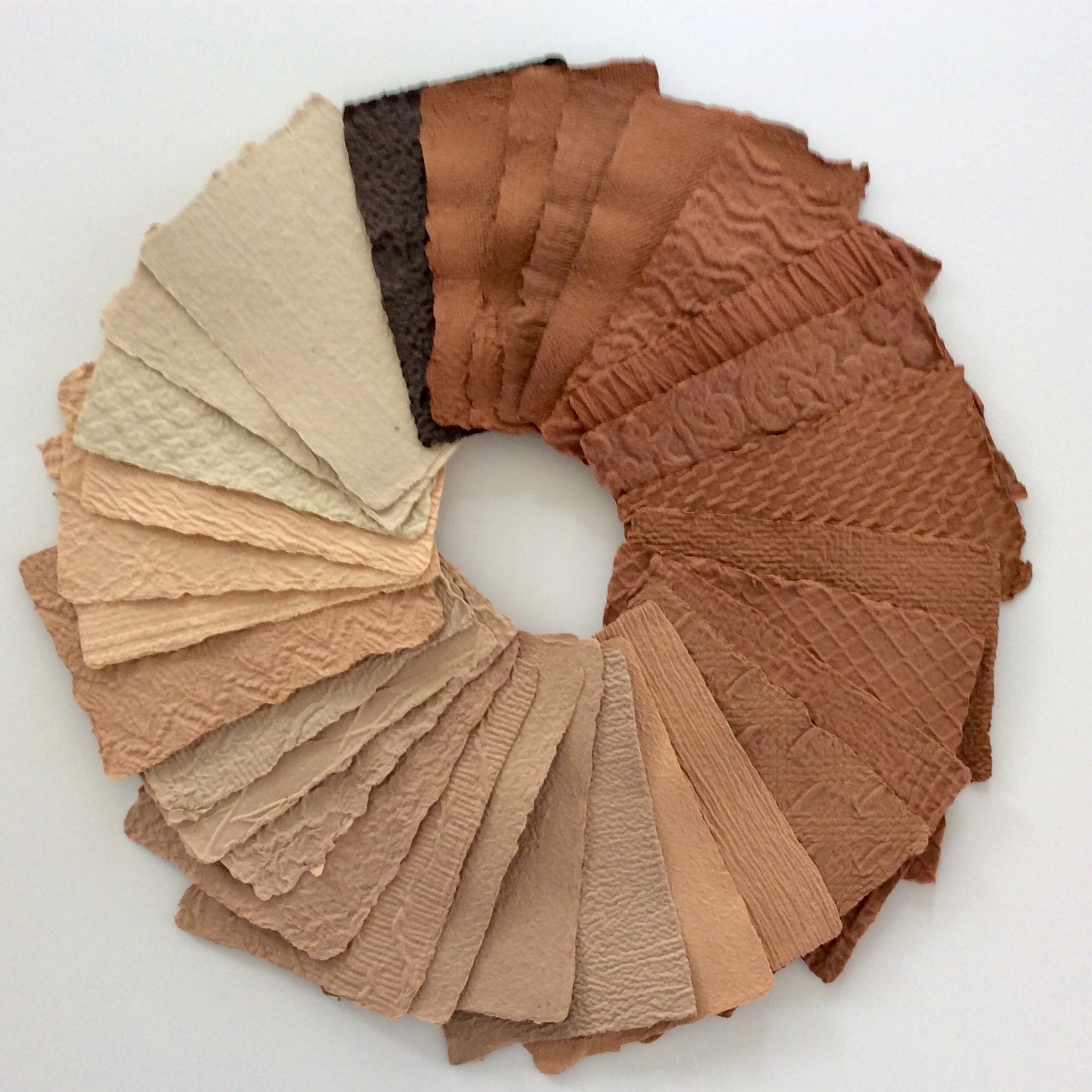 Handmade Paper Texture Homemade Paper Shades of Brown - Etsy