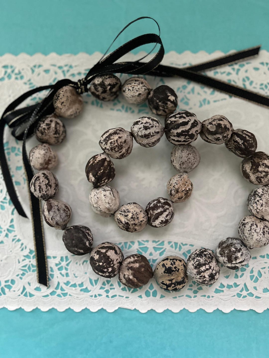 Kukui Nut Lei - Genuine - Handmade Hawaii - Pick the Length - Etsy