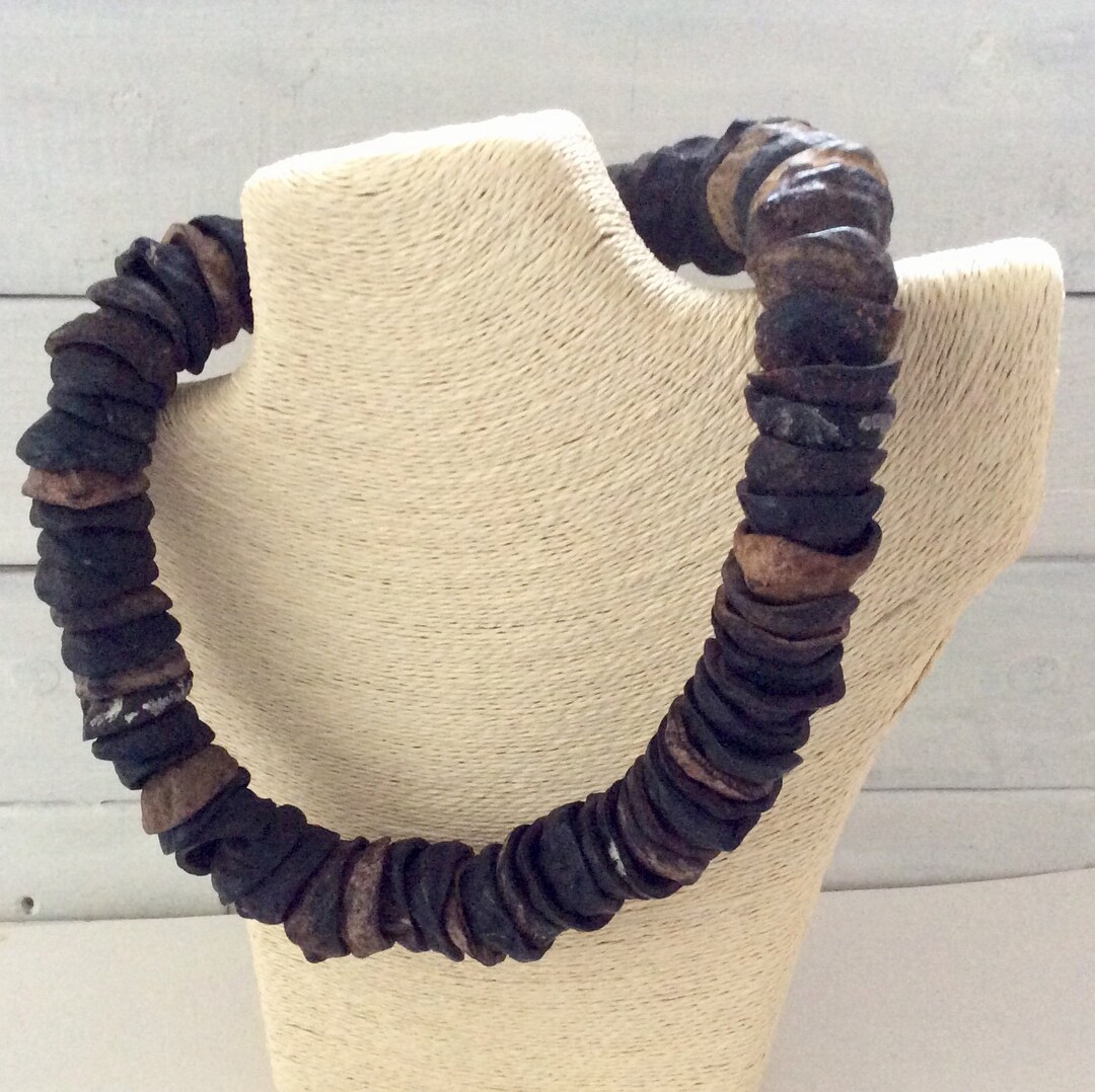 Kukui Nut Lei - Half Pieces - Hawaiian Lei - All Natural - Unpolished ...