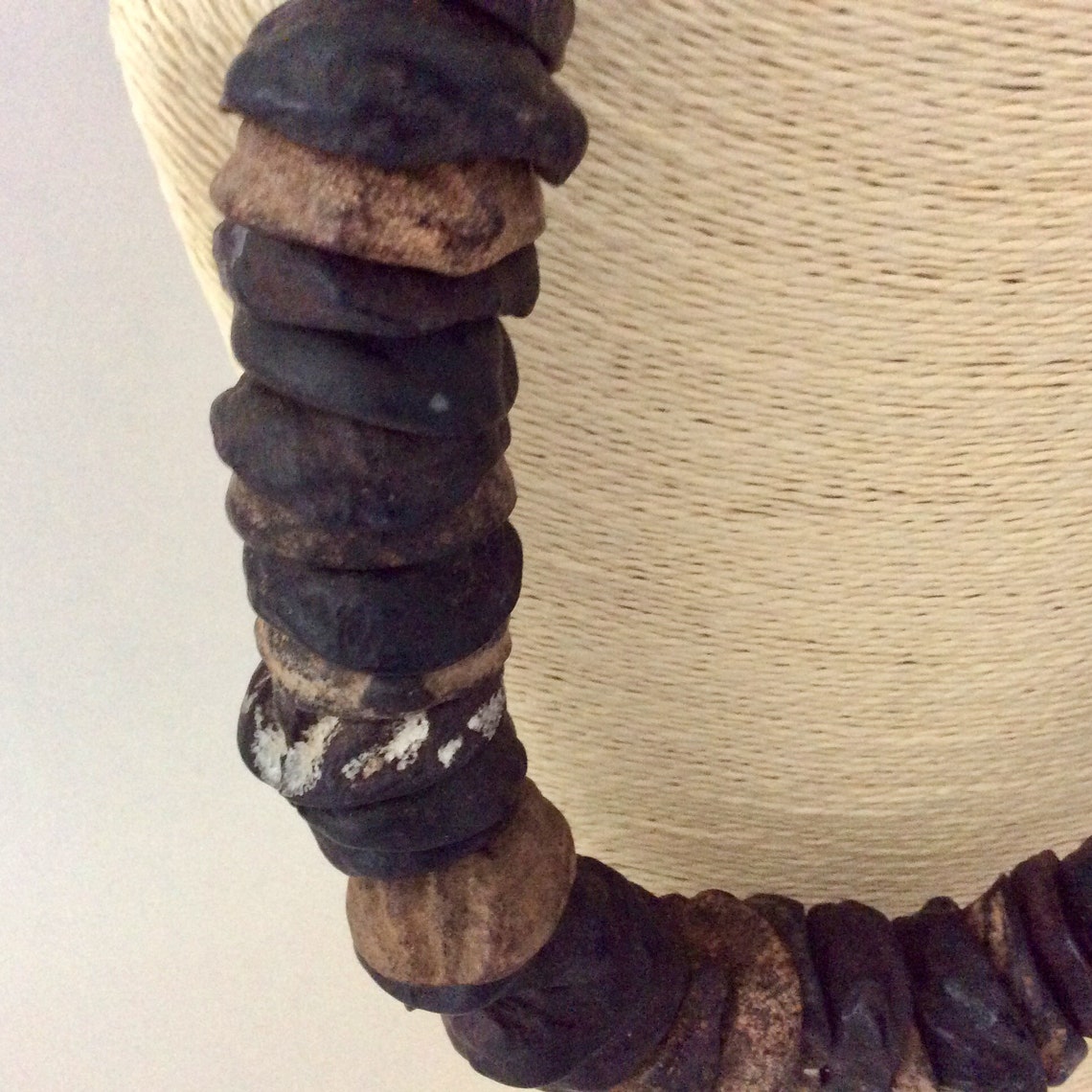 Kukui Nut Lei - Half Pieces - Hawaiian Lei - All Natural - Unpolished ...