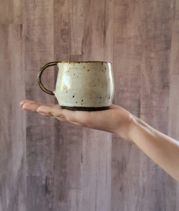 8 Oz Cozy Minimalist Rustic Coffee Cup - Etsy