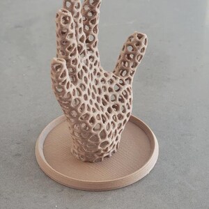 Jewelry and Keys Hand Holder STL File for 3D Printing, Decorative Hand ...