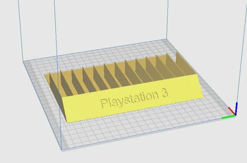 Video Game Console Stand STL File for 3D Printing, Multi Console Holder ...