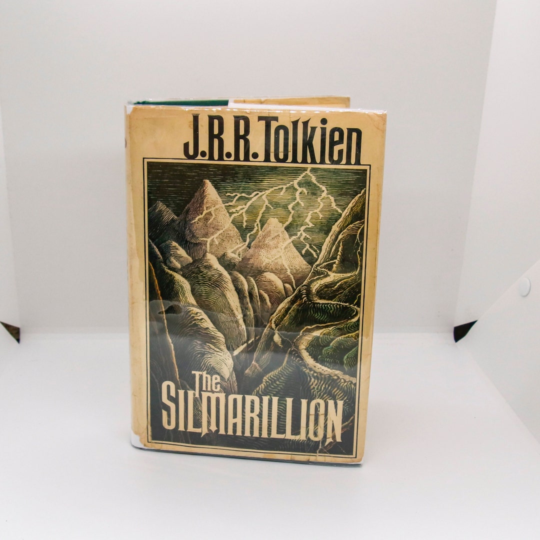 J.R.R Tolkien the Silmarillion 1977 Early American - Etsy