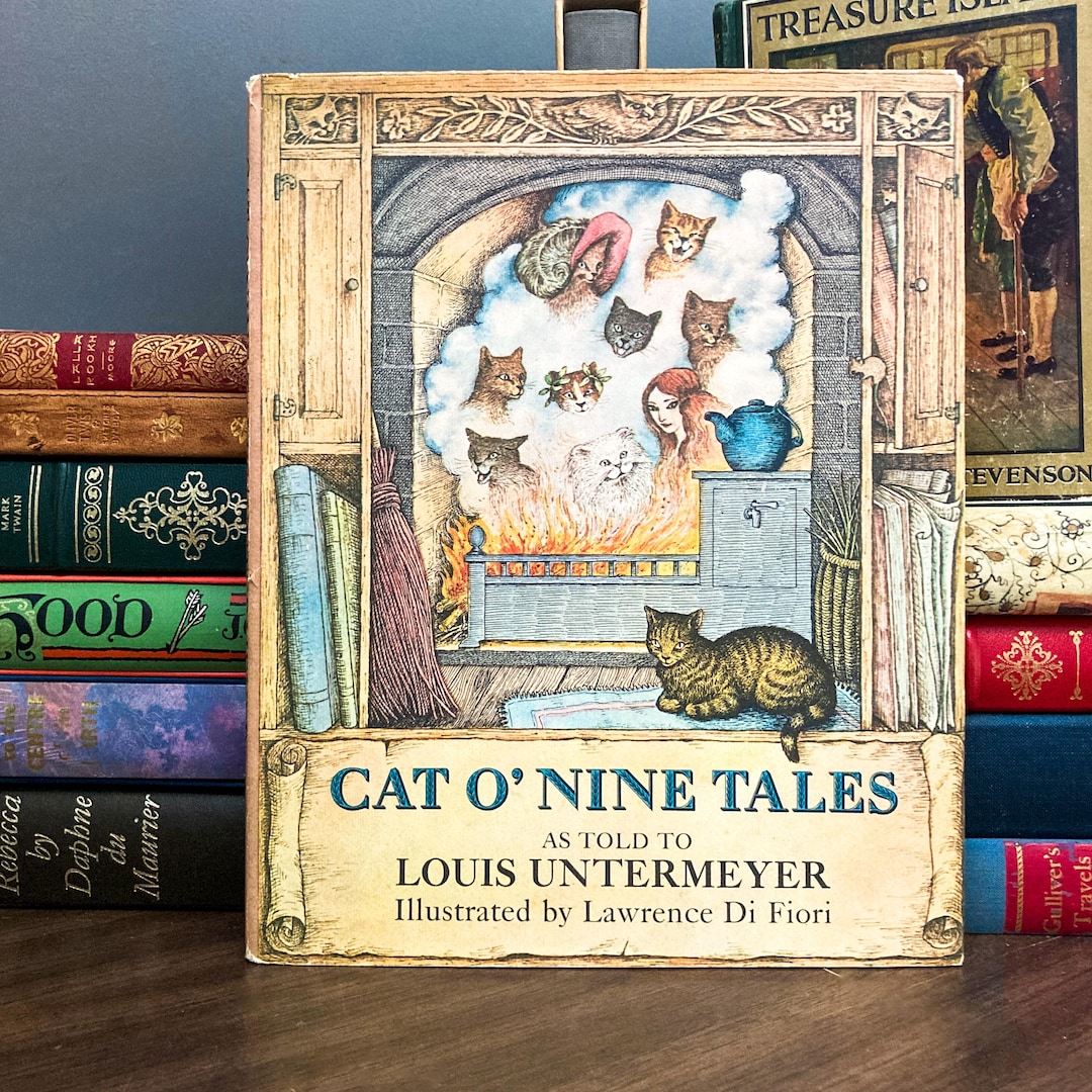 Cat O' Nine Tales: Illustrated Children's Book, 1st Ed. (1971 Hardcover ...