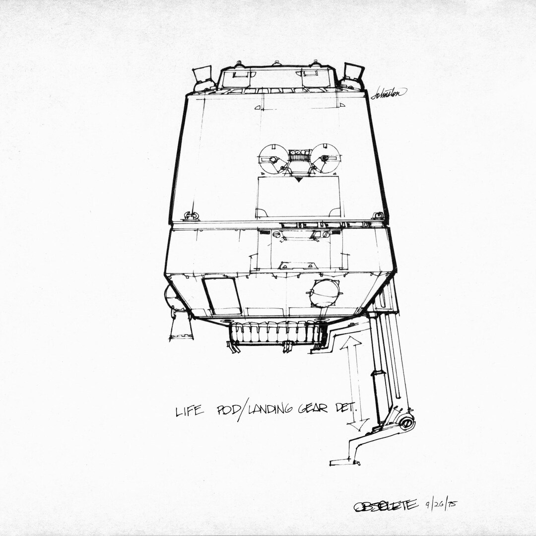 Rebel Blockade Runner Lifepod Vintage Variant Concept Artwork From the ...