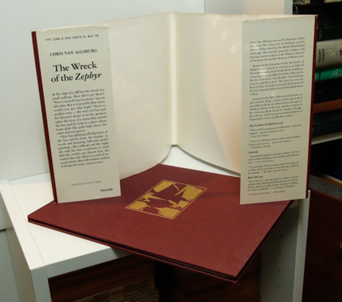 Chris Van Allsburg the Wreck of the Zephyr - Etsy