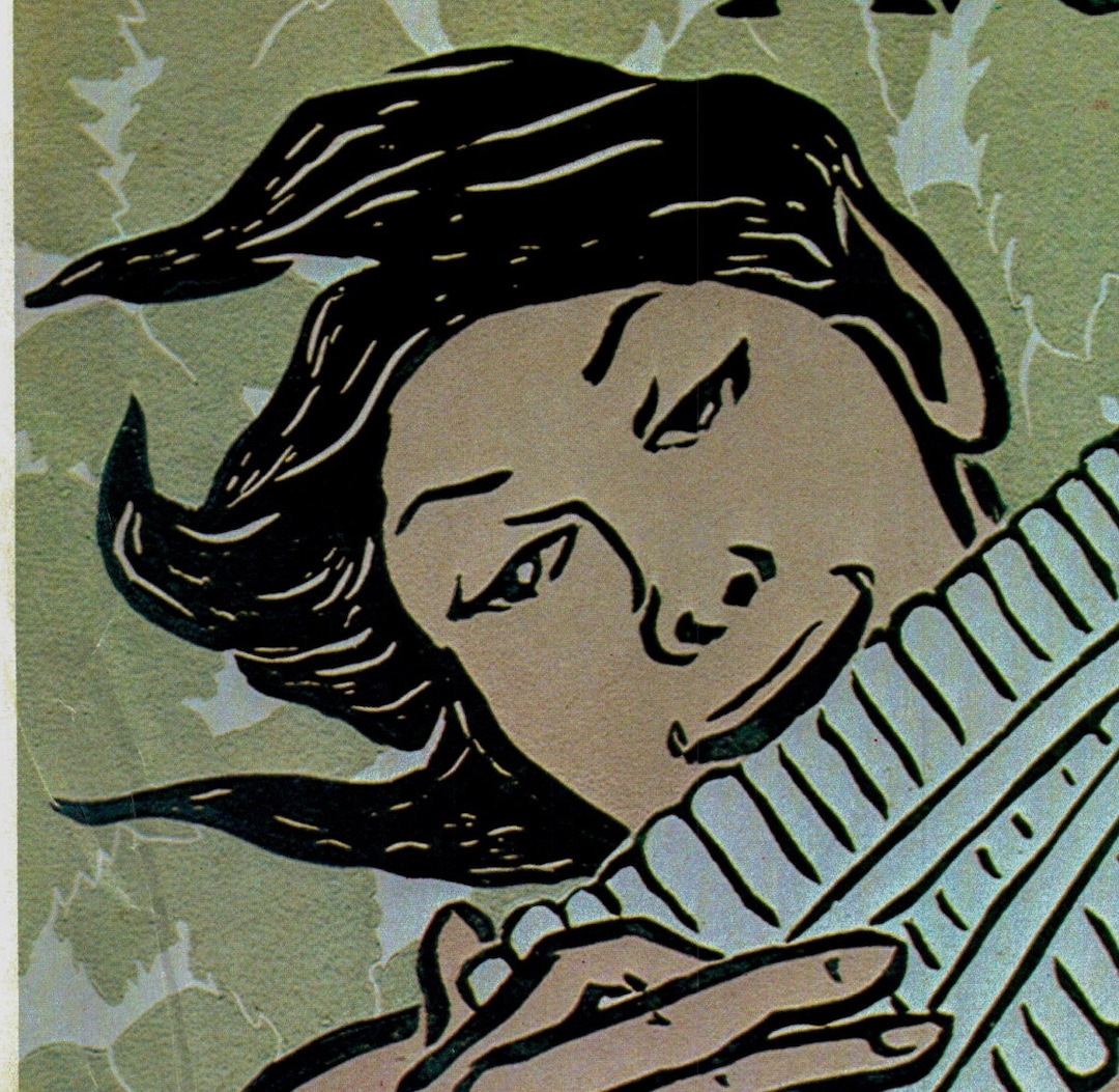 Florence Lundborg "the Lark" Vintage Art-book Page - Etsy