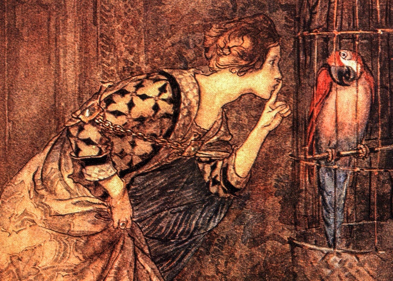 Some British Ballads Arthur Rackham 1919 mary - Etsy