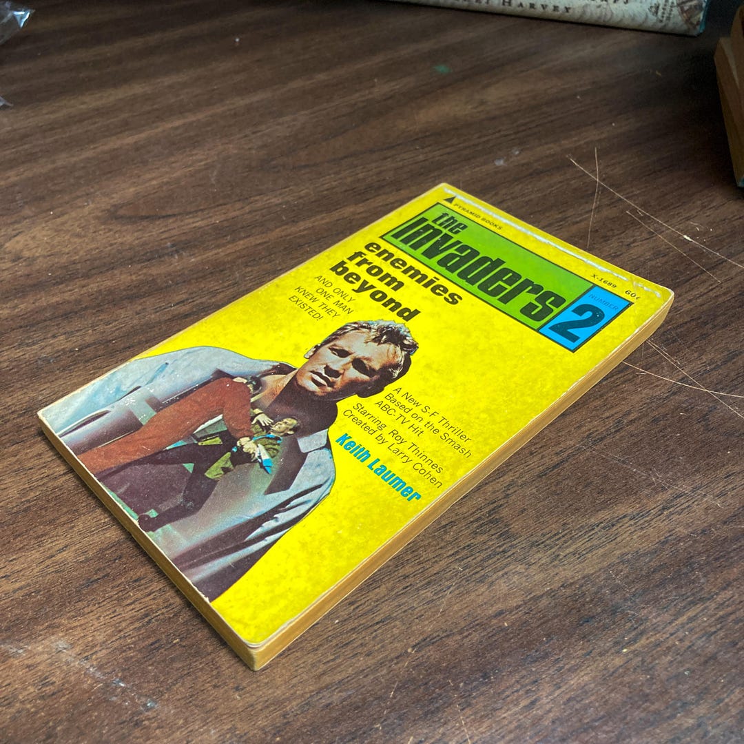 Keith Laumer "the Invaders 2: Enemies From Beyond" 1967 First Edition ...