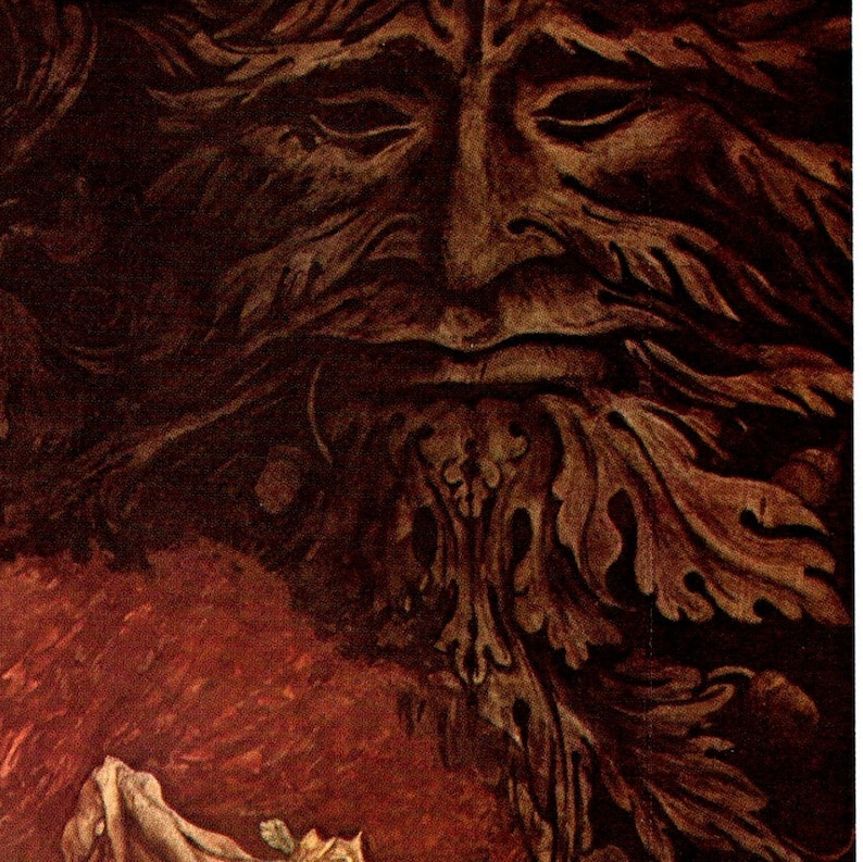 Brian Froud Princess & Troll Art: 1976 Vintage Book Page - Etsy