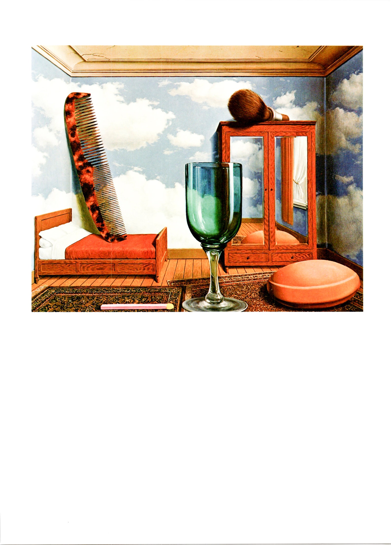 Rene Magritte personal Values 1952 Salvaged Art - Etsy