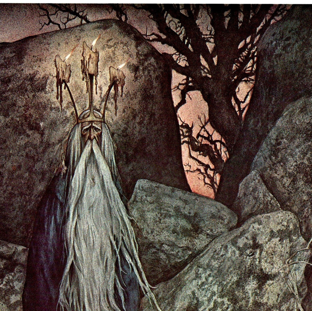 Brian Froud the Watchers Vintage Art Book Page 1976 - Etsy