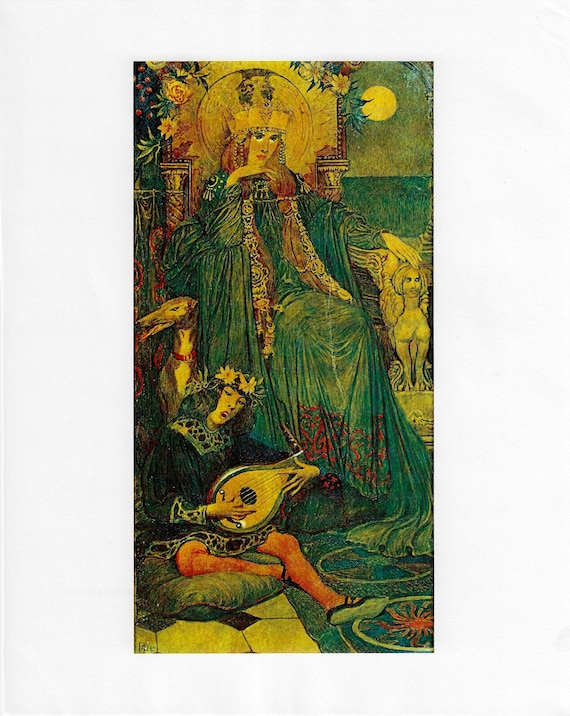 1902 Howard Pyle the Fairy Morgana North Folk - Etsy