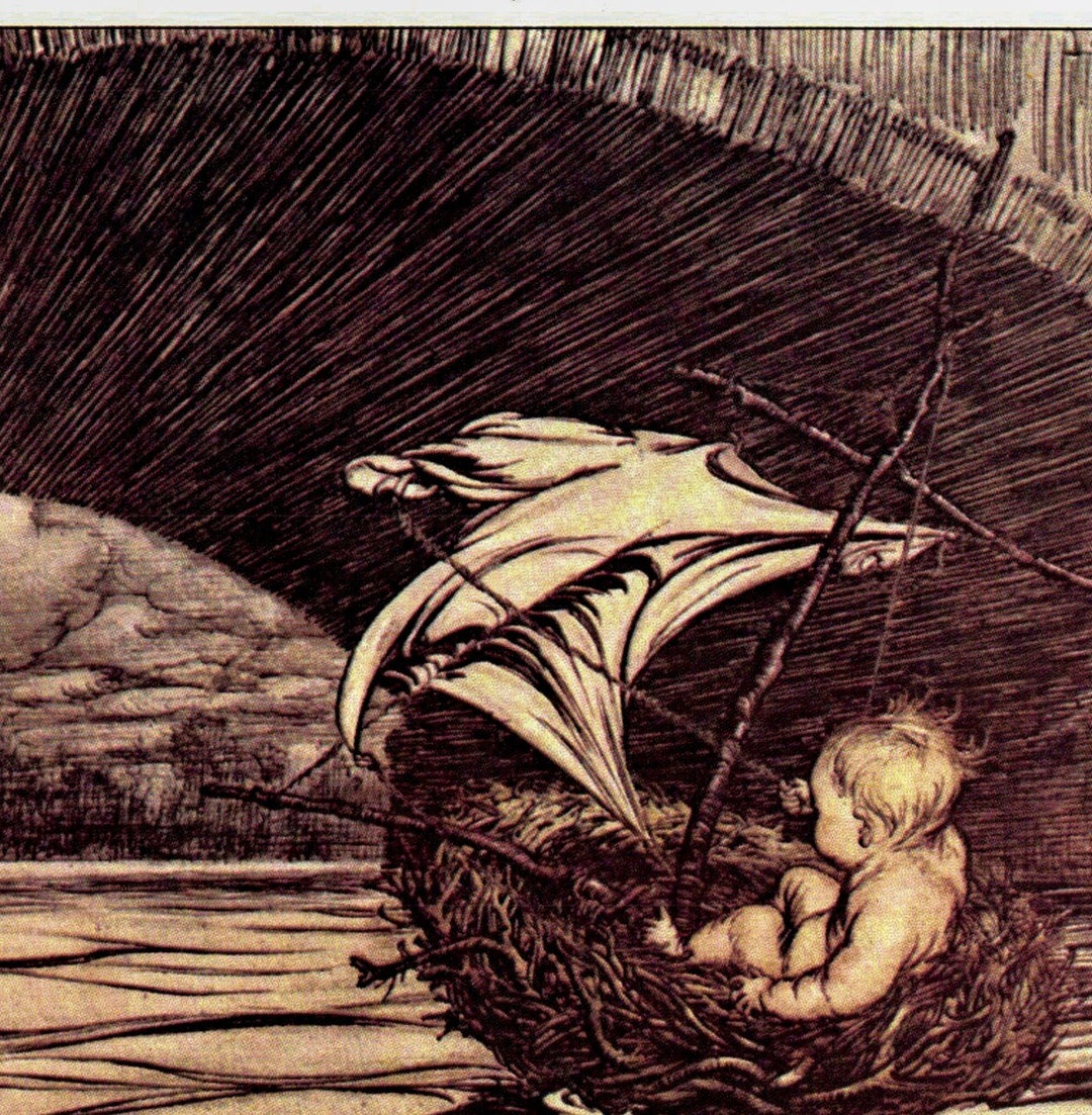 Arthur Rackham Vintage Book Page: Kensington Gardens Art Print - Etsy