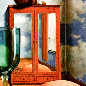 Rene Magritte personal Values 1952 Salvaged Art - Etsy