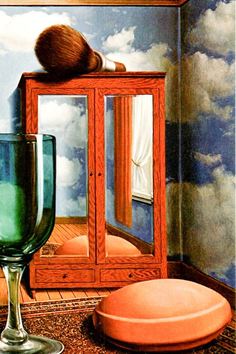 Rene Magritte personal Values 1952 Salvaged Art - Etsy