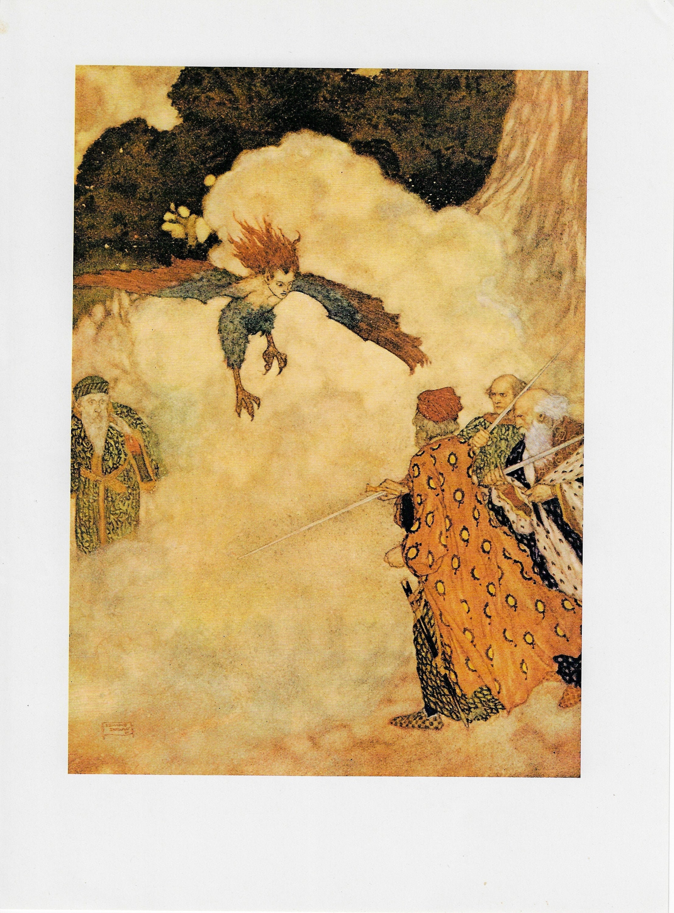 The Tempest Ariel Drawing