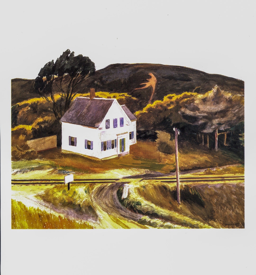 Edward Hopper captain Kelly's House 1931 - Etsy