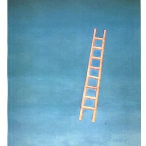 Georgia O'keeffe Print [1958] "ladder to the Moon" Original Vintage ...