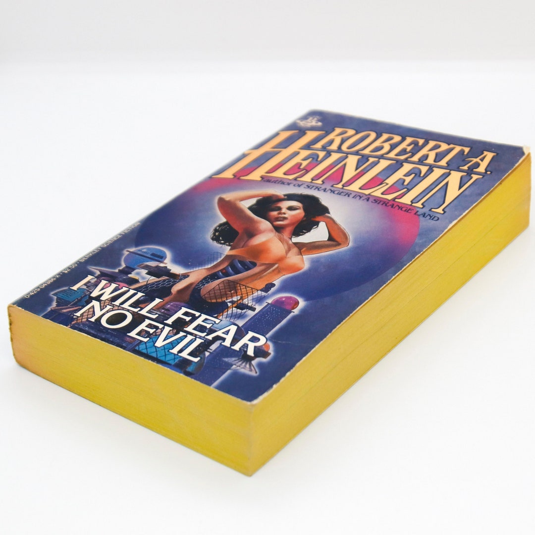 Vintage Science Fiction Paperback Robert Heinlein "i Will Fear No Evil" C1982 - Etsy