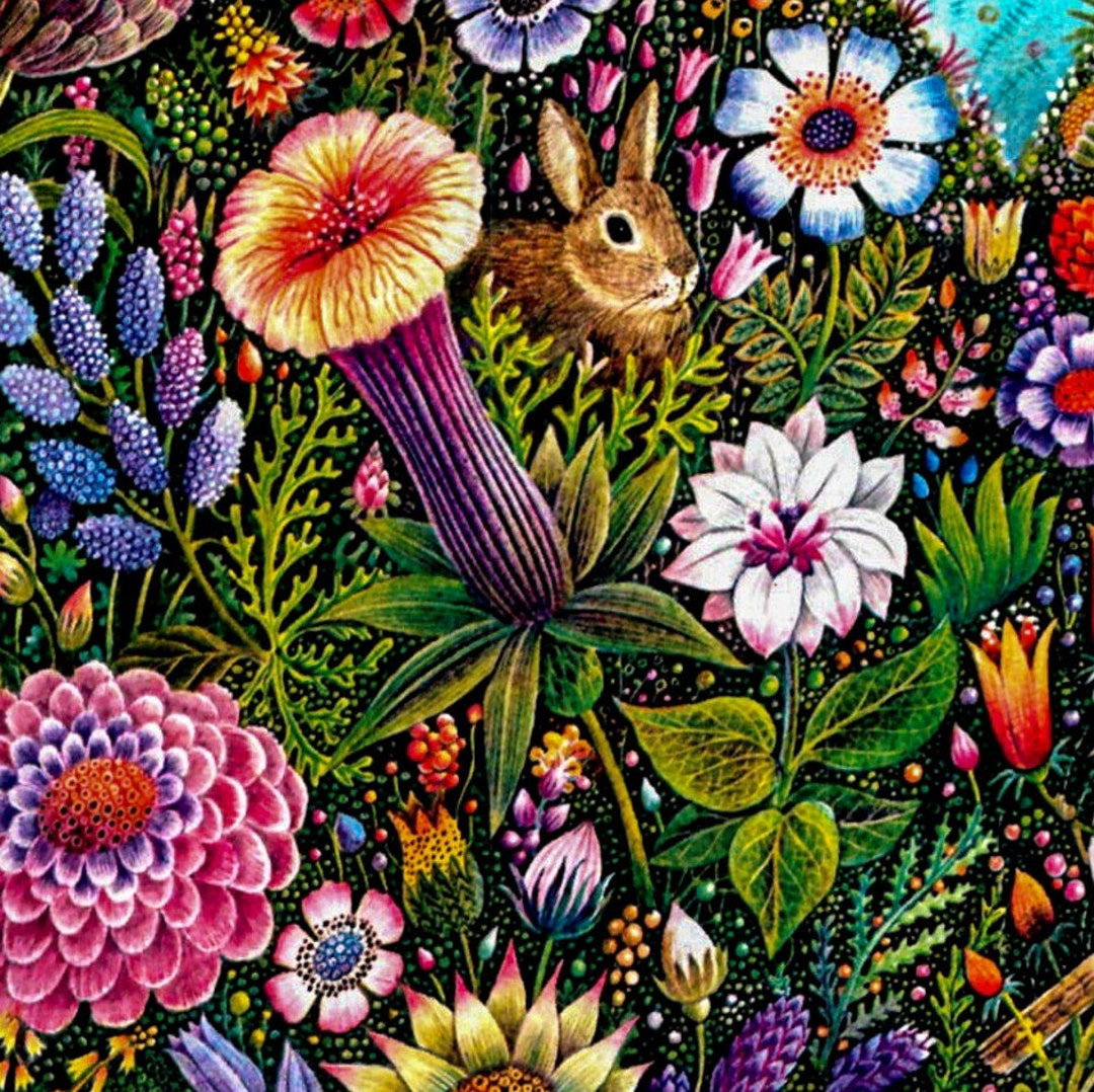 Gervasio Gallardo Vintage Art Book Page: Perfume Ad Floral Illustration ...