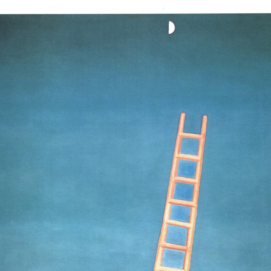 Georgia O'keeffe Print [1958] "ladder to the Moon" Original Vintage ...