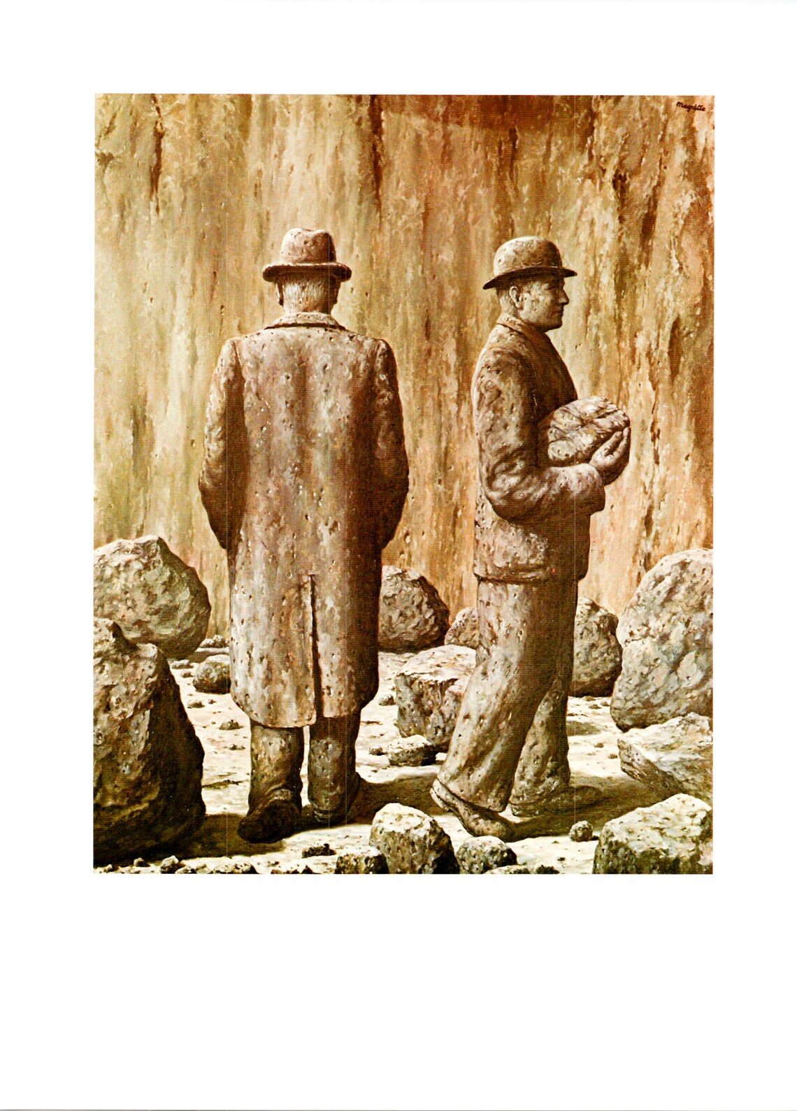 Rene Magritte the Song of the Violet 1951 Salvaged - Etsy