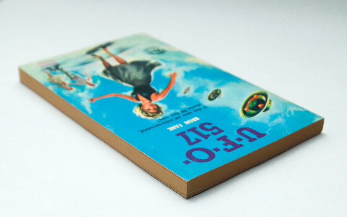 Campy Pulp Science Fiction "ufo 517" 1965 Bron Fane Appears Unread! - Etsy