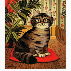 Andre Duranton "cat" 1973 Vintage Art Book Page Print From Galerie ...