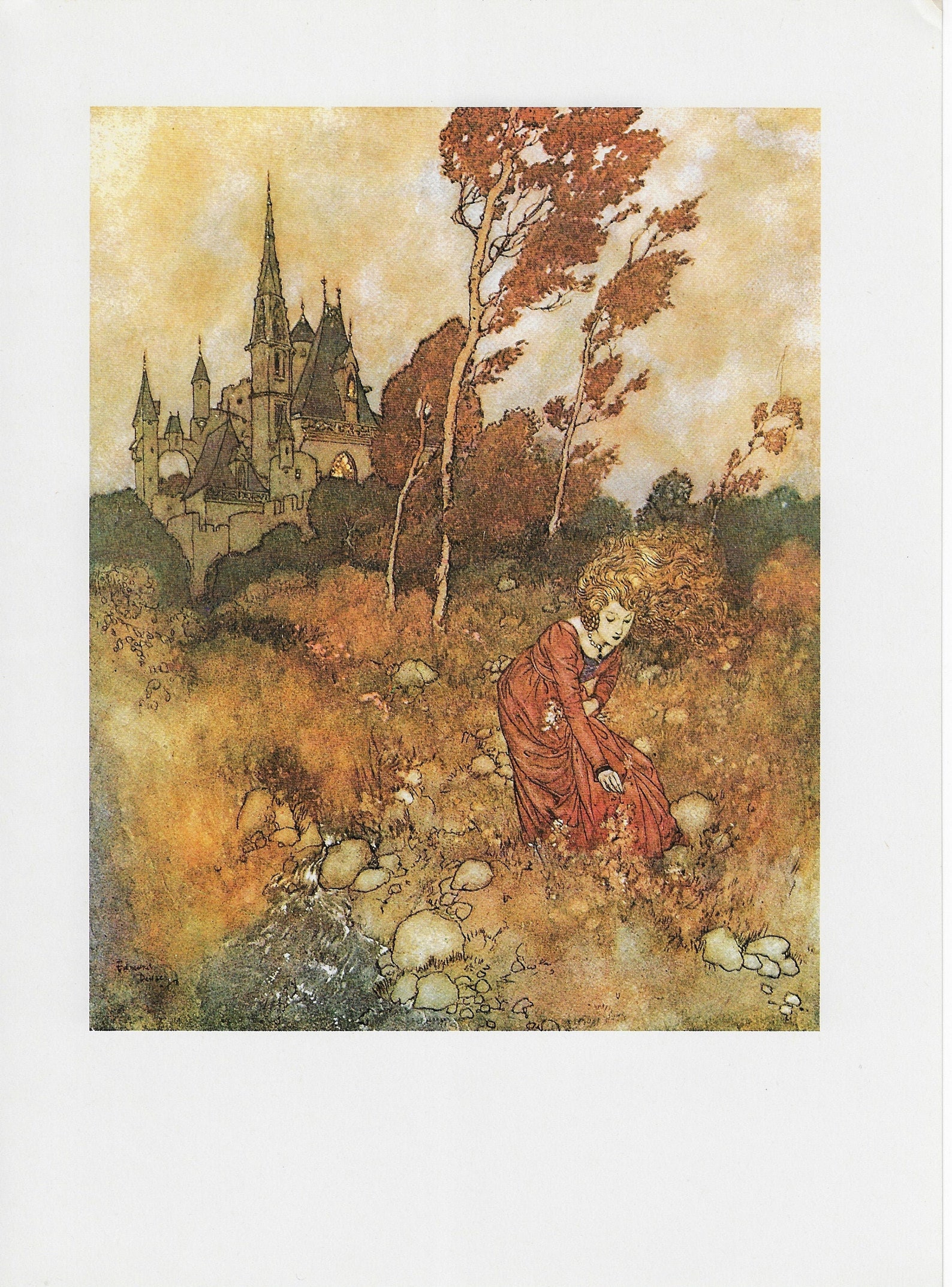 Hans Andersen Stories Edmund Dulac the Wind's - Etsy