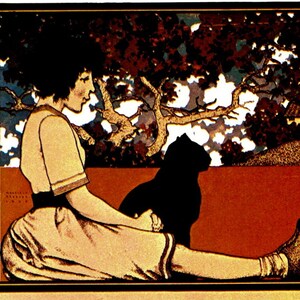 Maxfield Parrish "the Adlake Camera" Vintage Art-book Page - Etsy