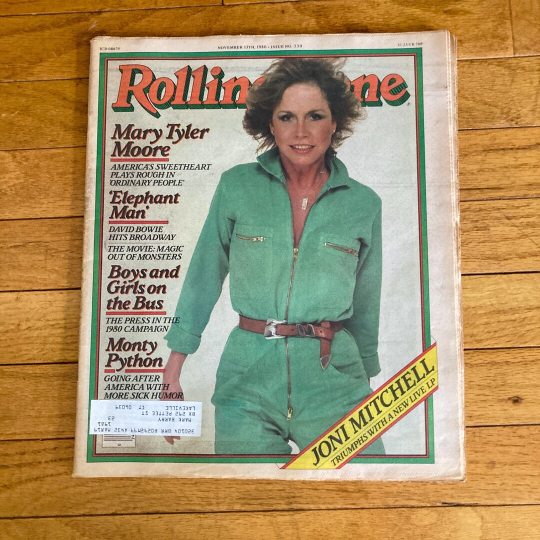 Vintage Rolling Stone Magazine: Mary Tyler Moore November 1980 David ...