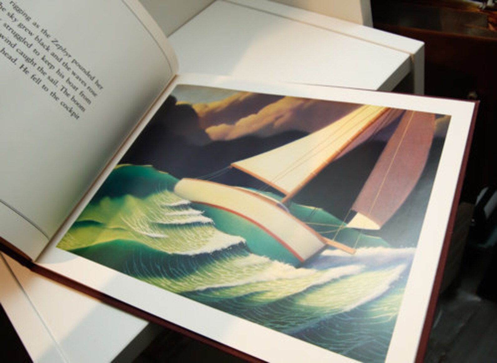 Chris Van Allsburg the Wreck of the Zephyr - Etsy
