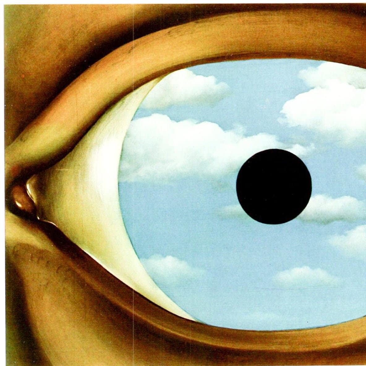 Rene Magritte False Mirror