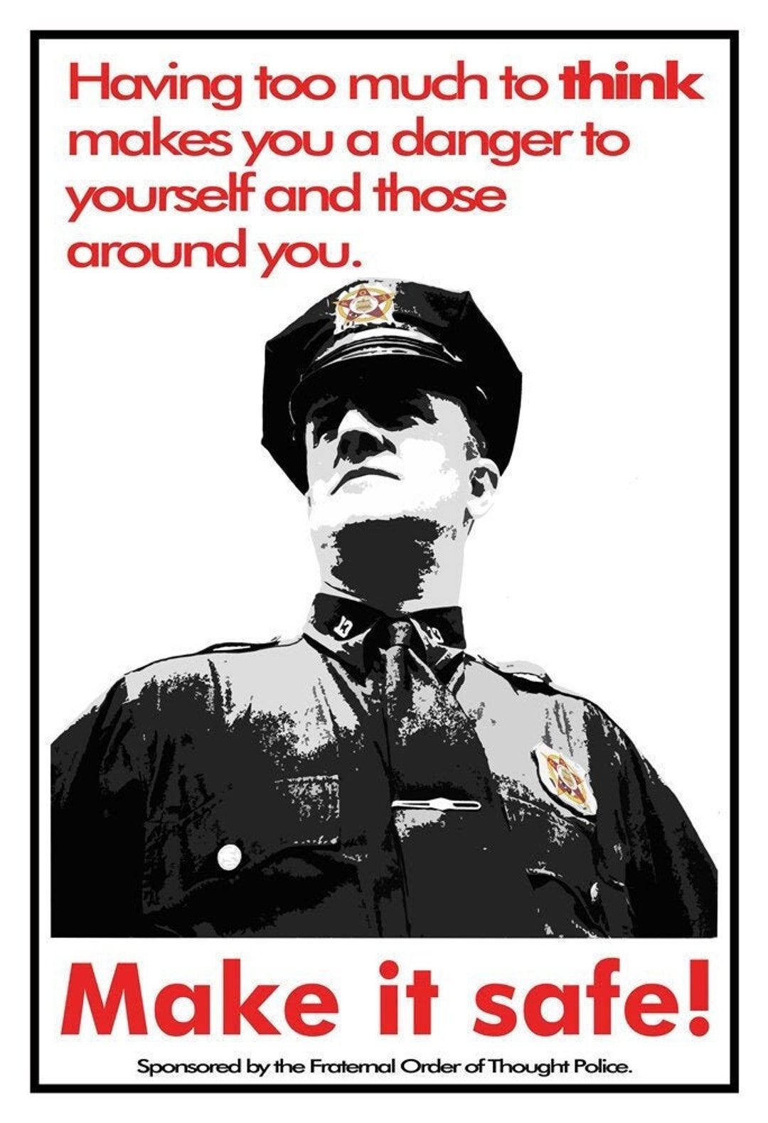 Thought Police Poster