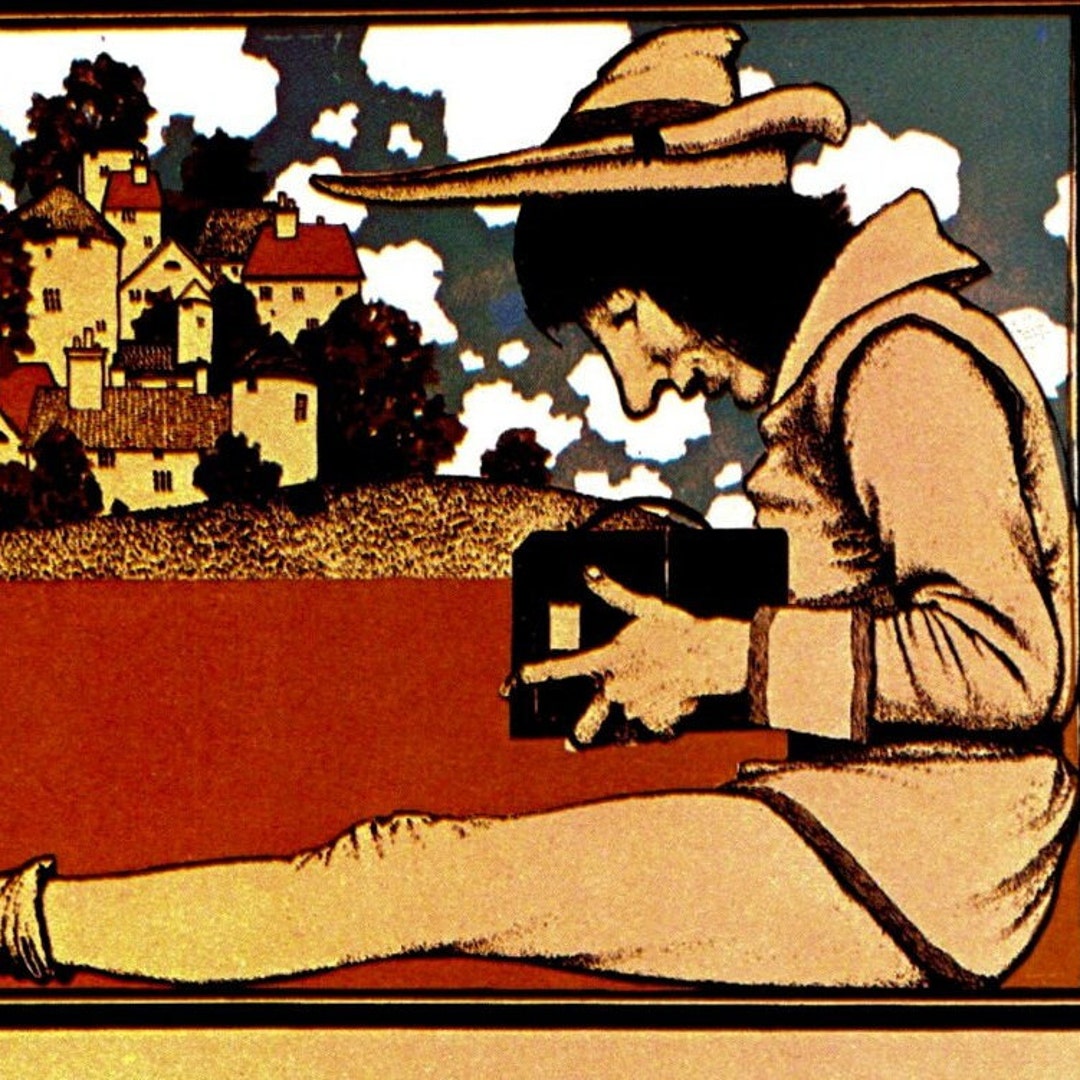 Maxfield Parrish "the Adlake Camera" Vintage Art-book Page - Etsy