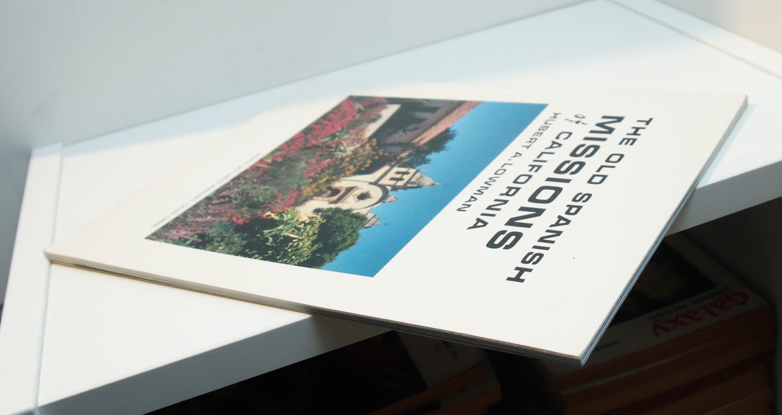 The Old Spanish Missions of California 1999 Vintage Board - Etsy