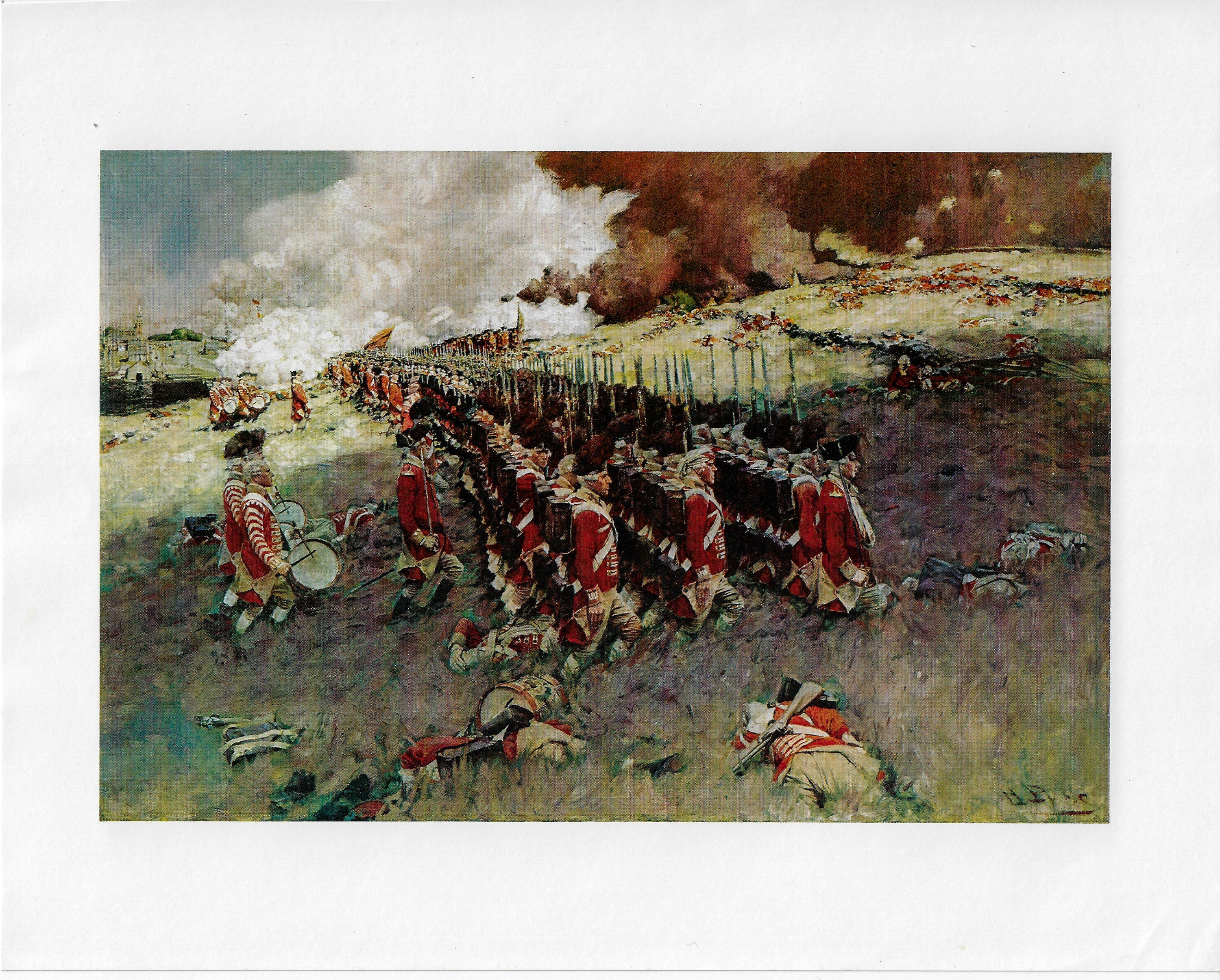 Battle Of Brandywine Painting