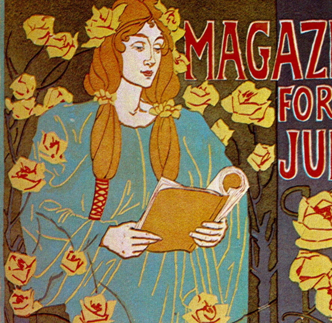 Louis Rhead "the Century" Vintage Art-book Page - Etsy