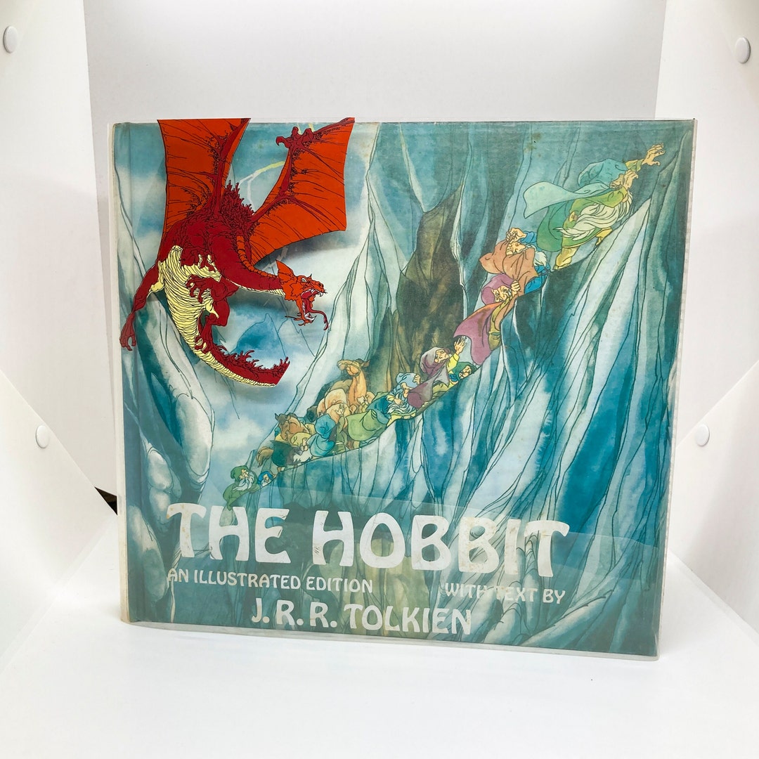 The Hobbit an Illustrated Edition J.R.R. Tolkien 1977 230 Full-color ...